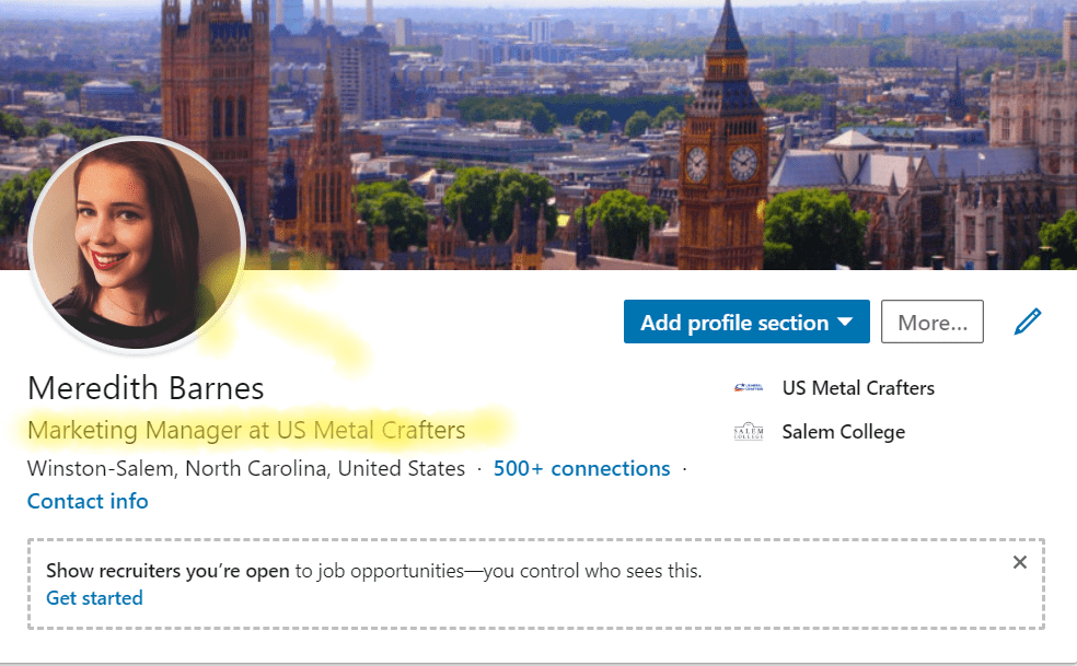 Leveraging LinkedIn to Generate Sales - US Metal Crafters